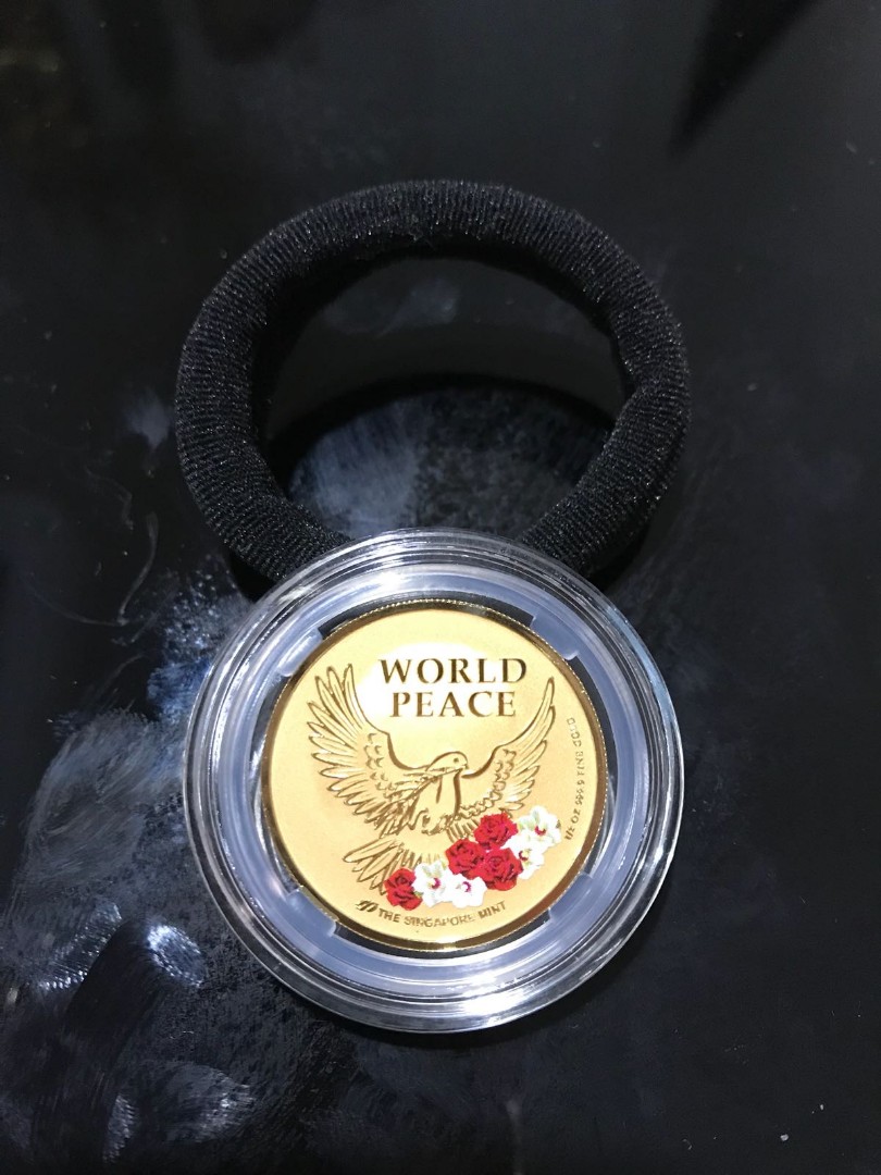 US and DPRK Commerative Gold Medallion, Hobbies & Toys, Memorabilia ...