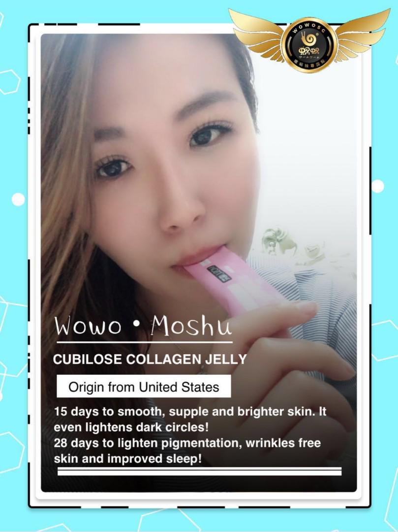 Wowo Cubilose Collagen Jelly x 3 Box Promo with QR Code, Health ...
