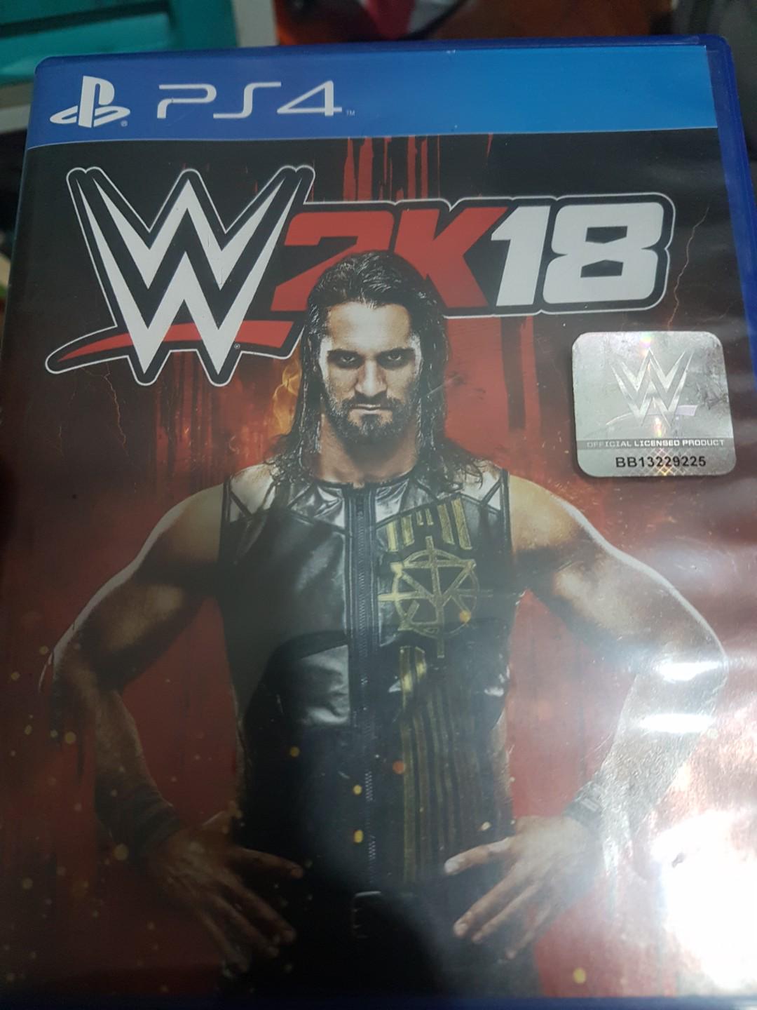 Wwe 2k18 Ps4, Video Gaming, Video Games, PlayStation on Carousell