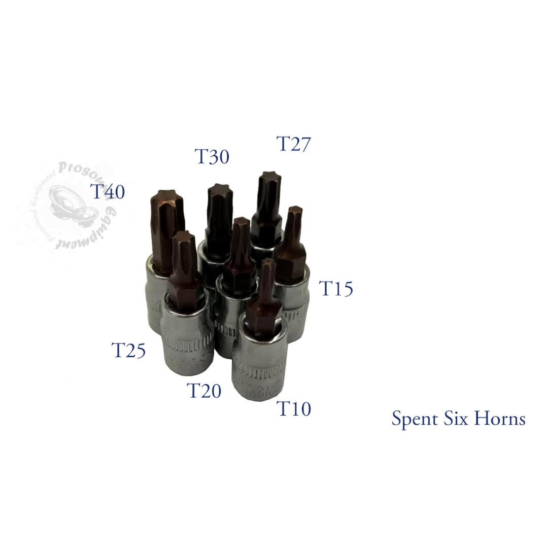 22PCS 1/4 HEX BIT SOCKET ALLEN KEY RATCHET DRIVE ADAPTER SET, Auto ...