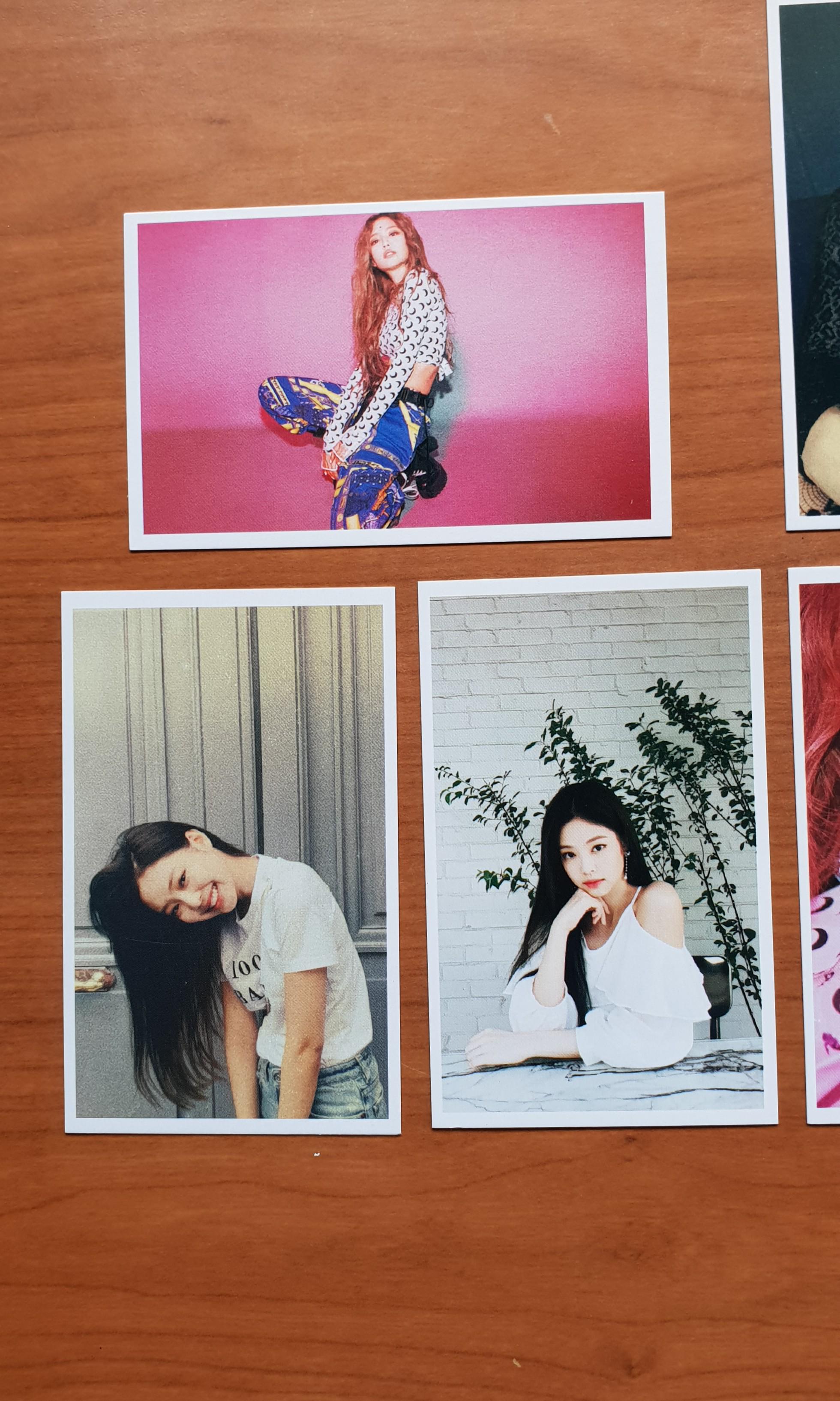 BLACKPINK Jennie LOMO Cards, Hobbies & Toys, Memorabilia & Collectibles ...