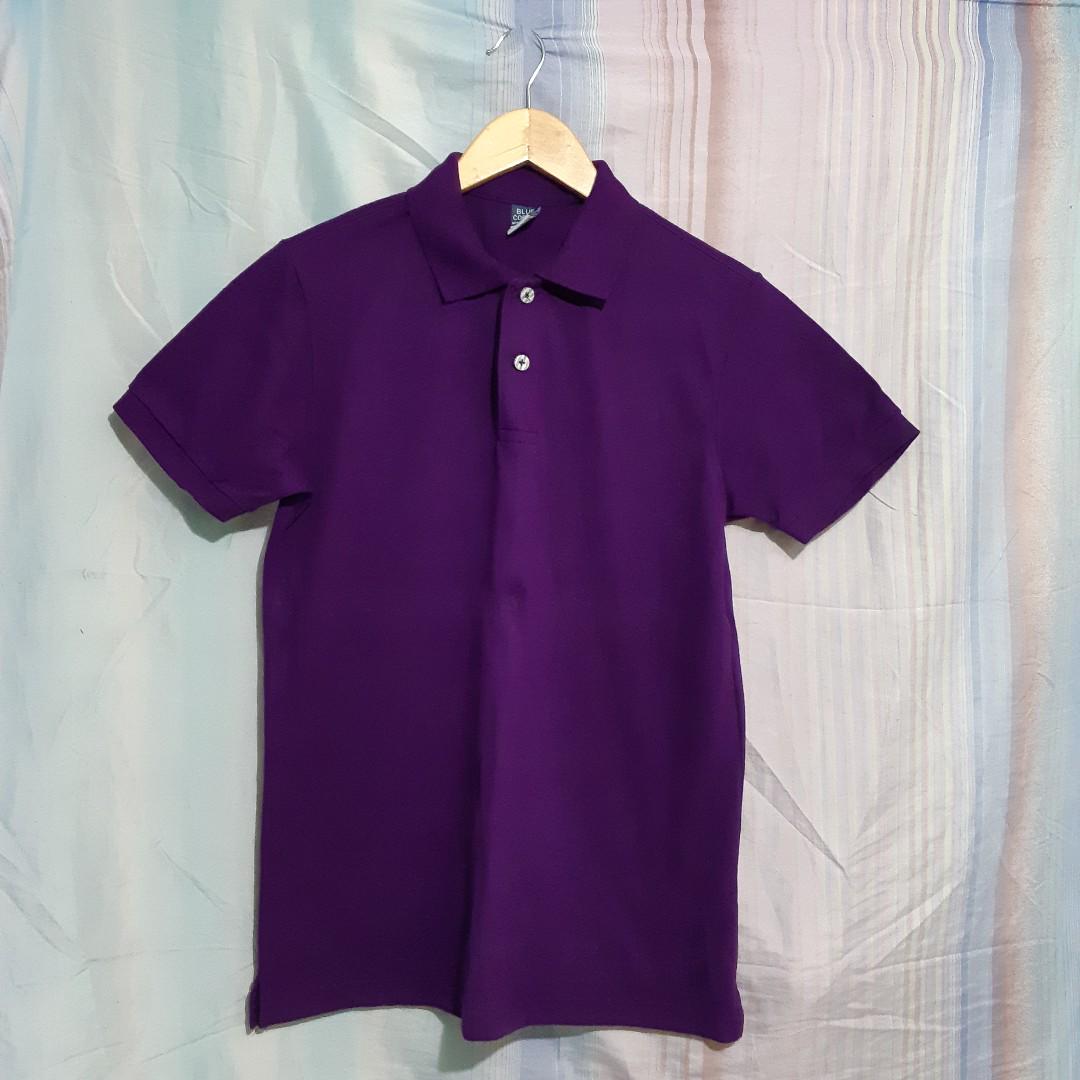 Blue Corner Violet Polo Shirt, Women's Fashion, Tops, Shirts on Carousell