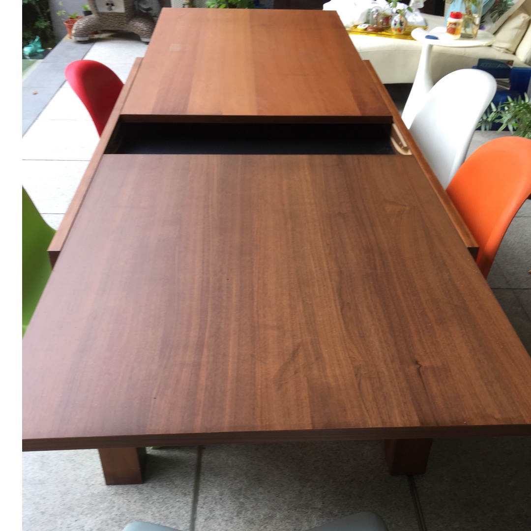 Bo concept extendable dining table, Furniture & Home Living, Furniture ...