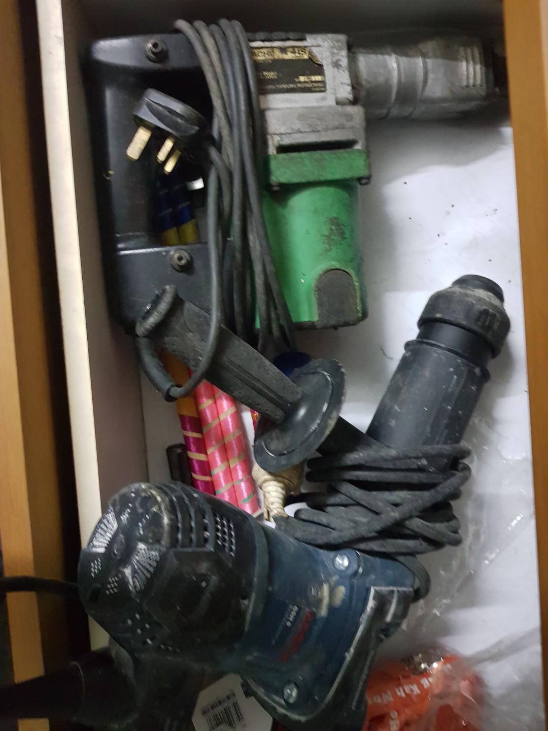 Bosch and hitachi hacking machine, Everything Else on Carousell