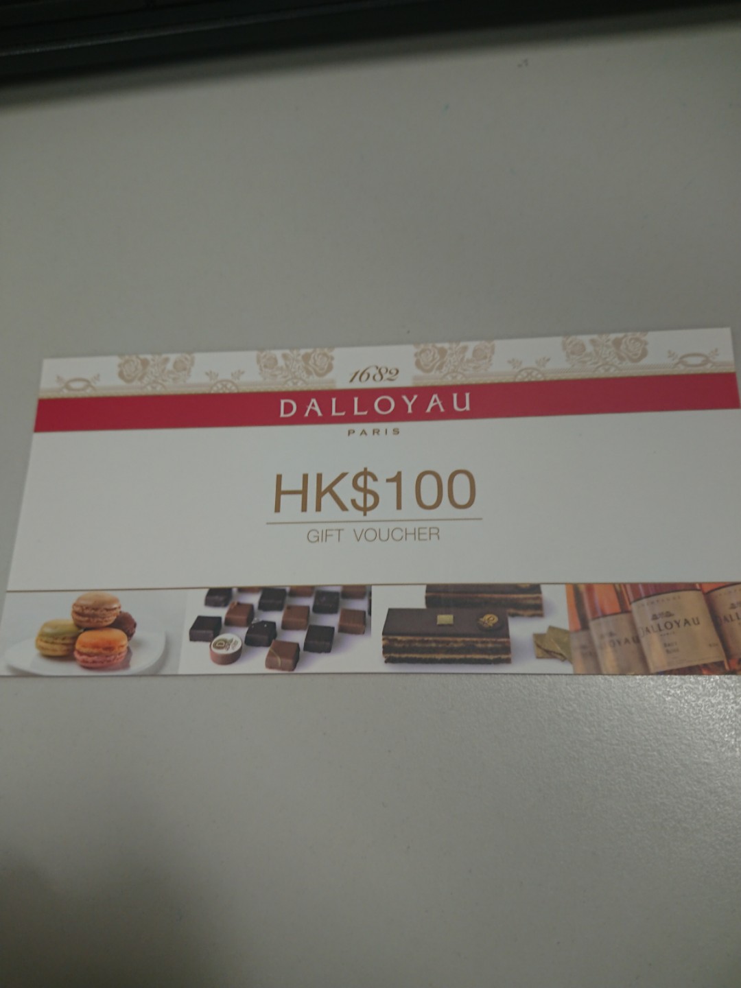 Dalloyau $100 cash coupon, 門票＆禮券, 兌換券 - Carousell