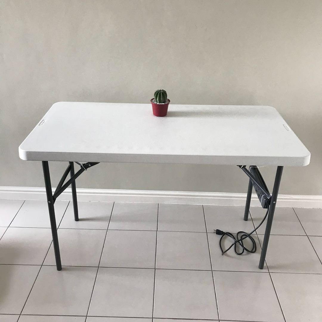 Lifetime Folding Table 4x2ft, Babies & Kids, Baby Nursery & Kids ...