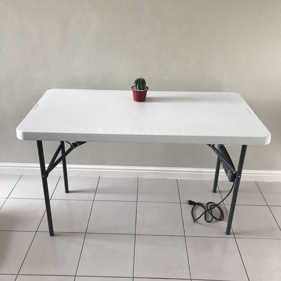 Lifetime Folding Table 4x2ft, Babies & Kids, Baby Nursery & Kids ...