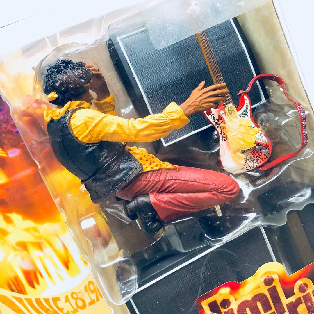 McFarlane: 7" Jimi Hendrix at Monterey Pop Festival music action figure ...