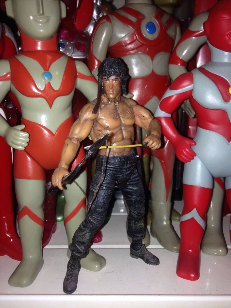 Neca First blood John Rambo loose complete, Hobbies & Toys, Toys ...