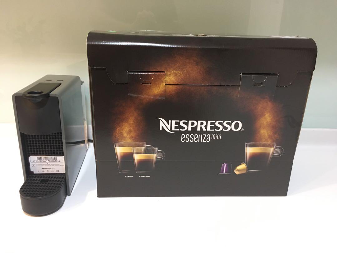 Nespresso Essenza Mini Coffee Capsule Machine, TV & Home Appliances ...