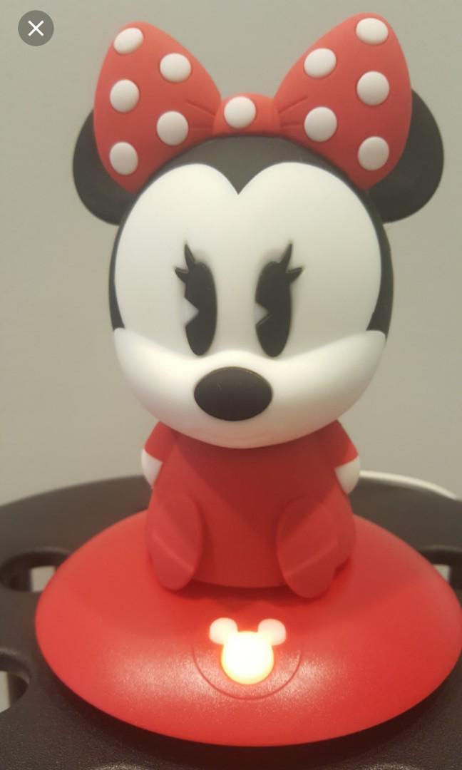Philips Minnie Mouse night light, Babies & Kids, Bathing & Changing ...
