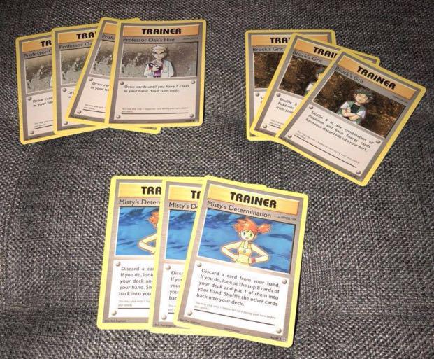 Bundle of Pokemon Trainer Cards, Hobbies & Toys, Toys & Games on Carousell