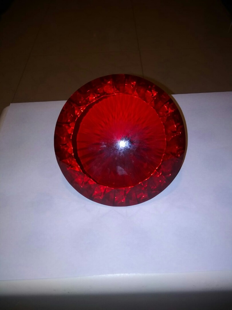 Ruby crystal, Women's Fashion, Jewelry & Organisers, Precious Stones on ...