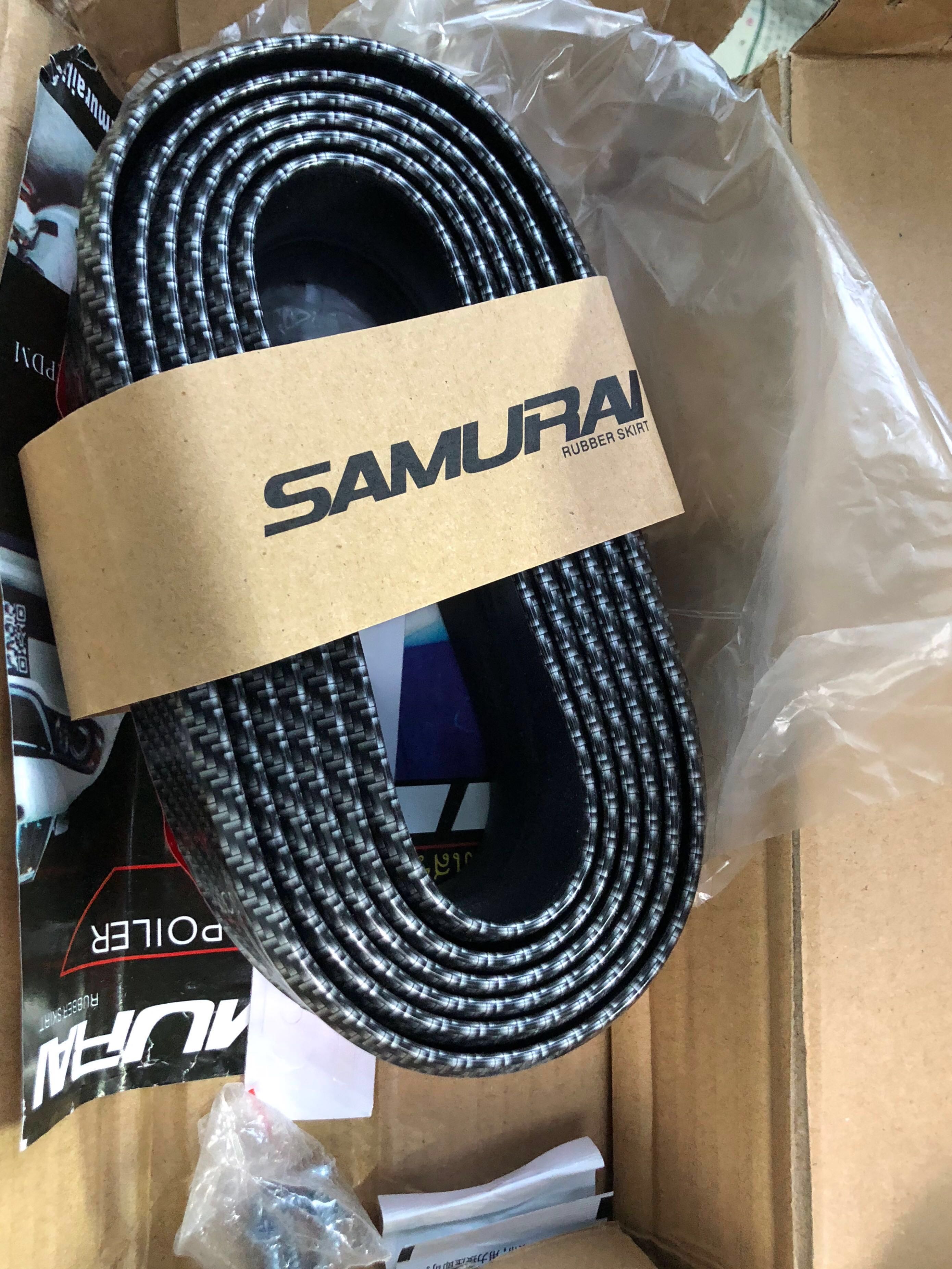 Samurai lip - Carbon, Car Accessories, Accessories on Carousell