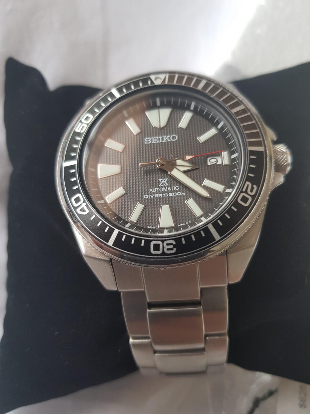 Seiko Black Samurai, Men's Fashion, Watches & Accessories, Watches on ...