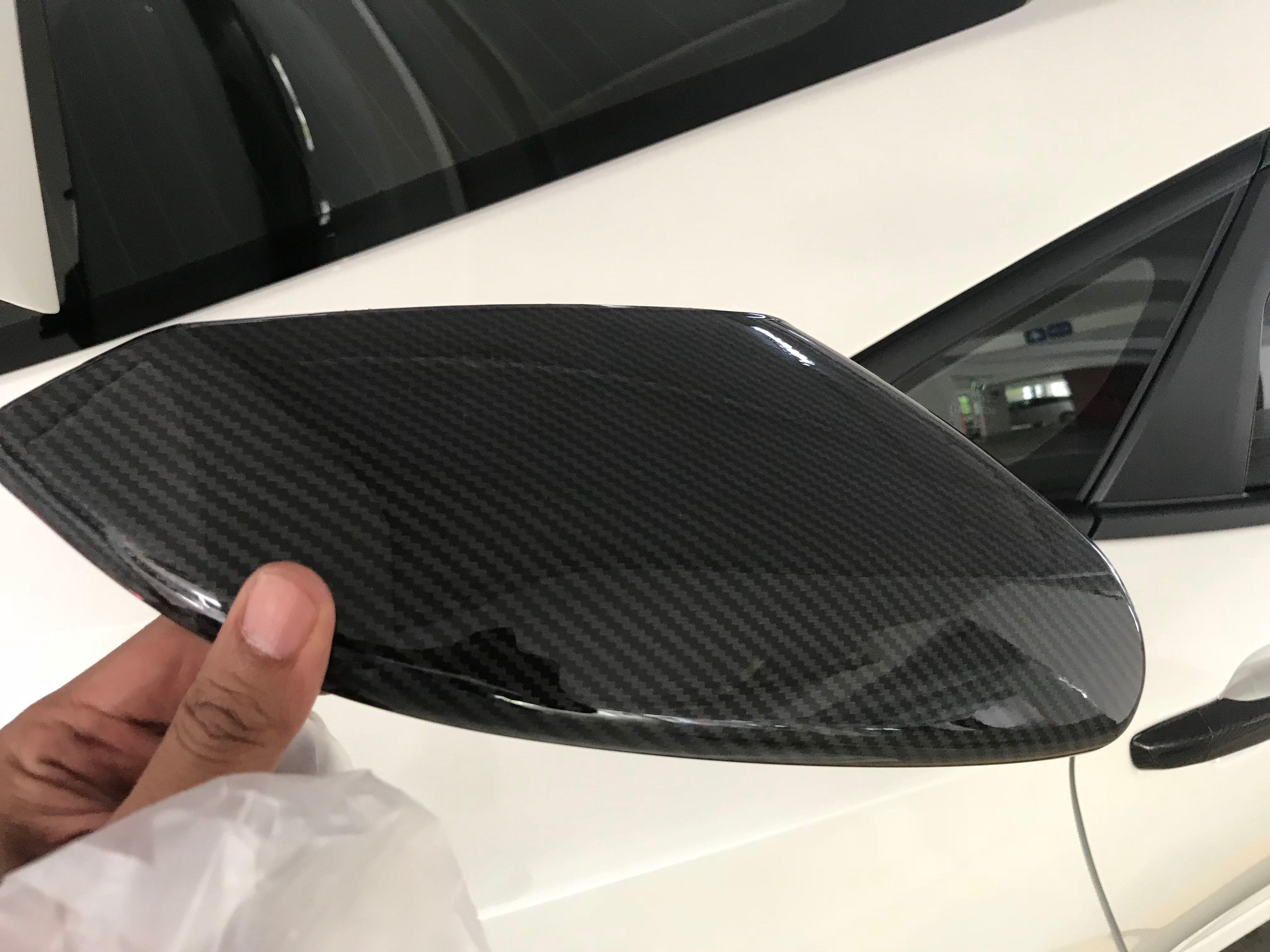 Side Mirror Carbon fiber cover for Honda Civic FC, Car Accessories ...