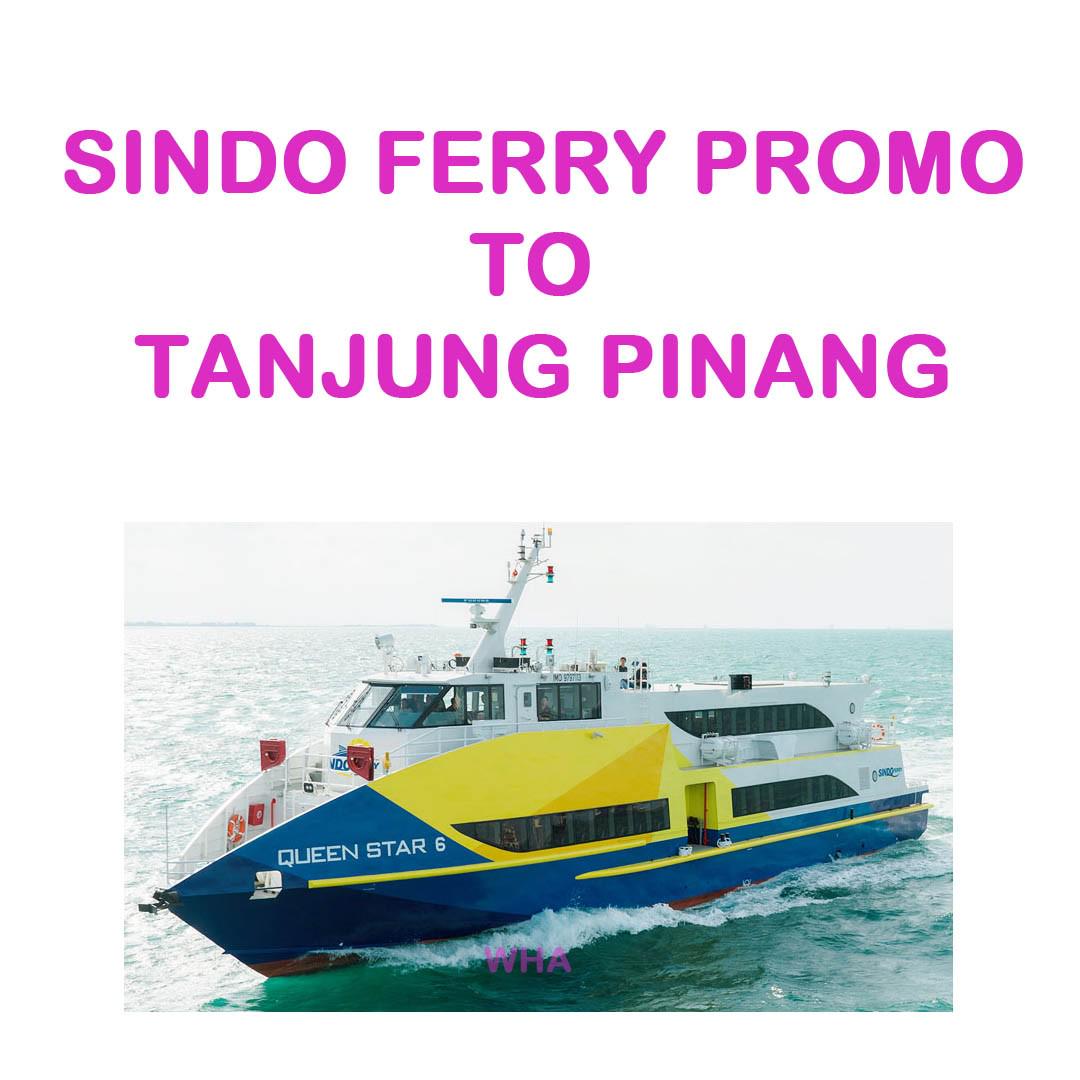 Sindo Ferry Promo to Tanjung Pinang, Tickets & Vouchers, Local ...