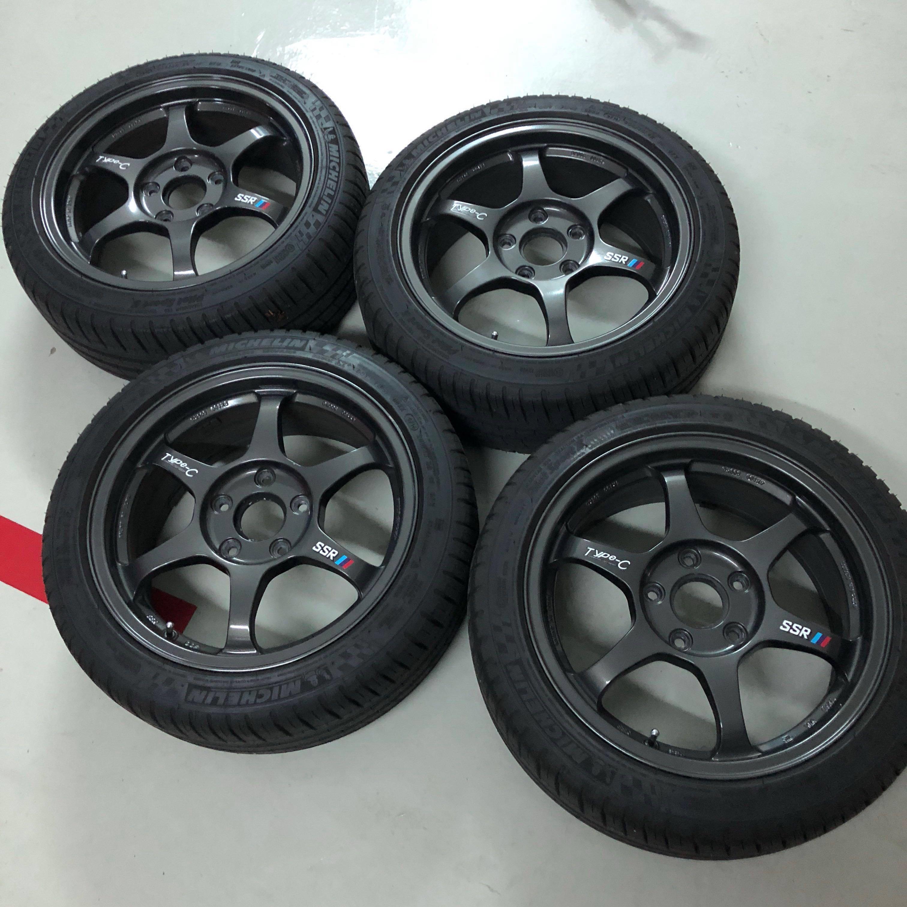 SSR Type C Original 16” x 7j ET42, 5x114.3 Wheels, Car Accessories ...