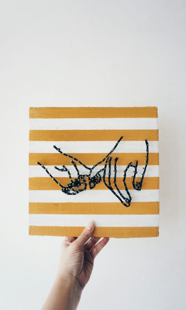 STRING ART, Desain & Kerajinan Tangan, Barang & Aksesoris Kerajinan di ...