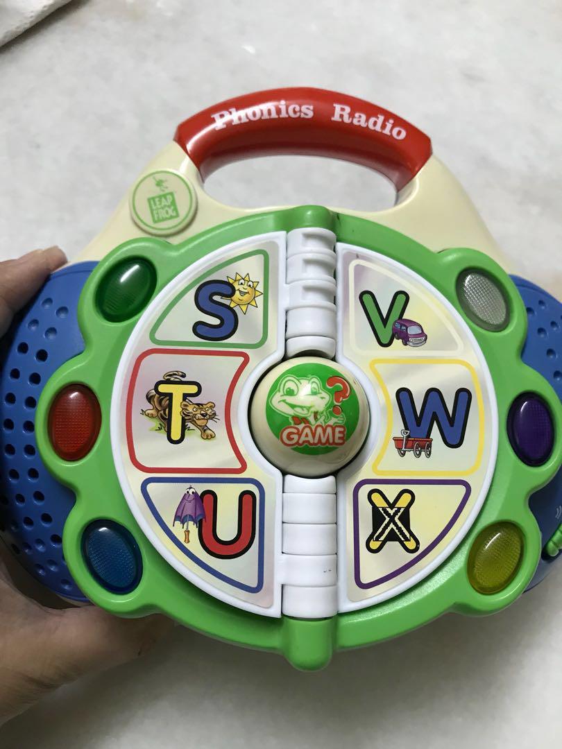 LeapFrog Musical Phonics Radio, Babies & Kids, Infant Playtime on Carousell