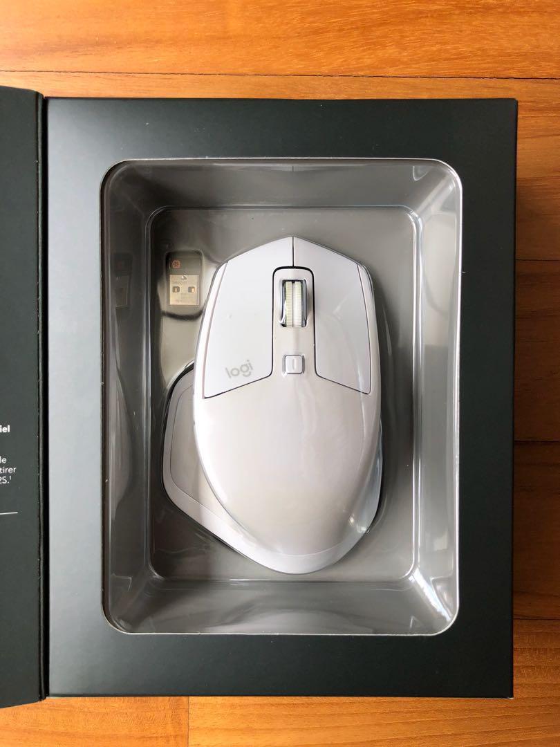White Logitech MX Master 2S Wireless Mouse, Electronics, Computer Parts ...