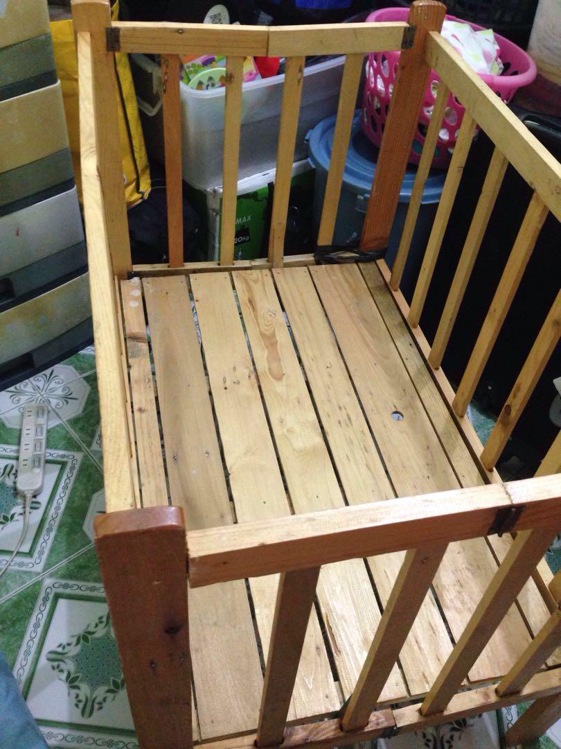 Wooden crip, Babies & Kids, Baby Nursery & Kids Furniture, Other Kids ...