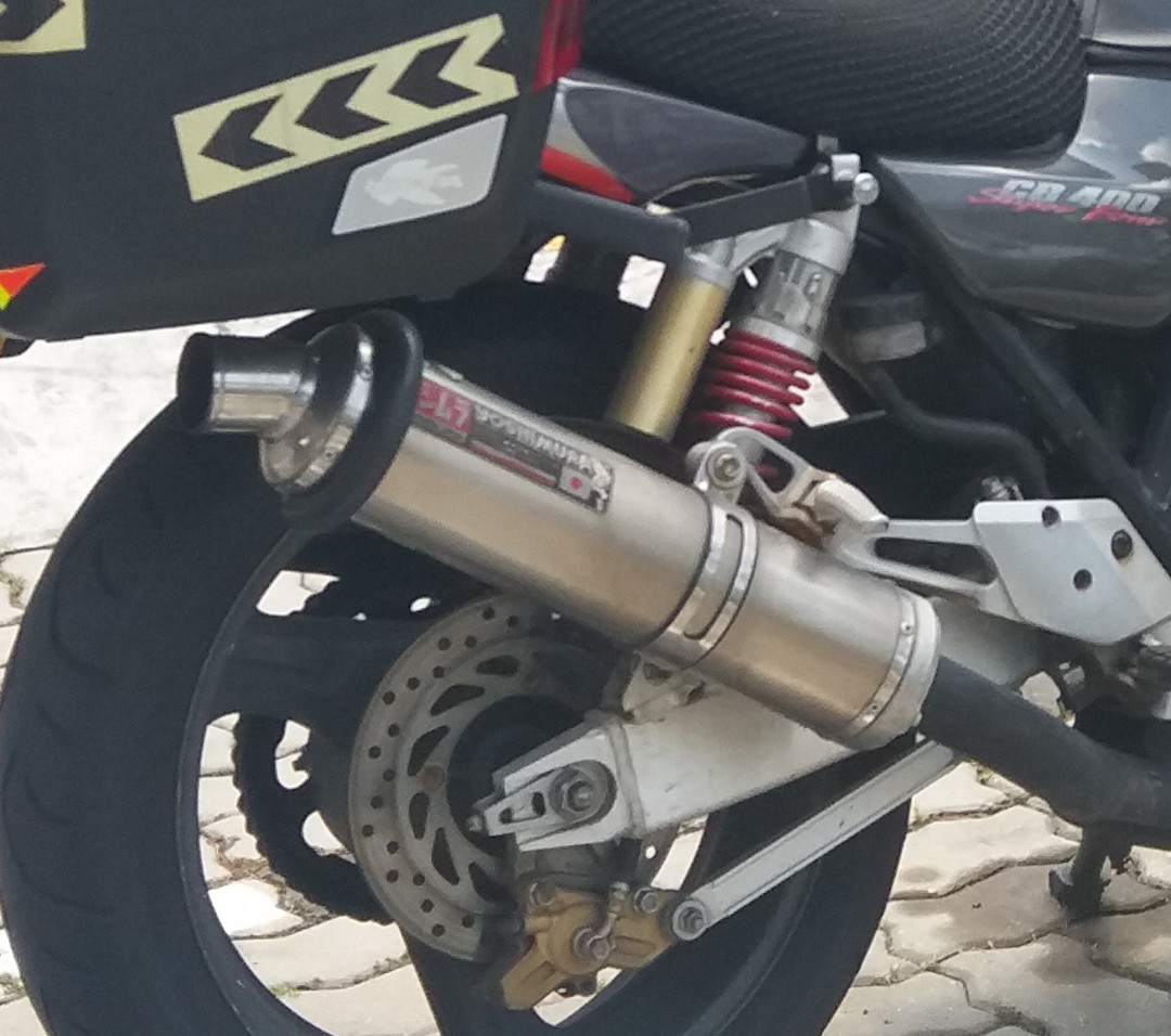 Yushimura exhaust end pipe, Motorcycles, Motorcycle Accessories on ...