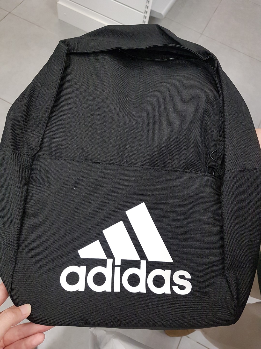 Adidas black backpack, Women's Fashion, Footwear, Sneakers on Carousell