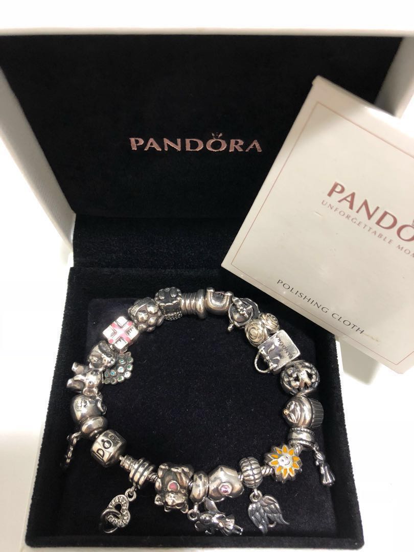 Authentic Pandora Full Set, Luxury, Accessories on Carousell