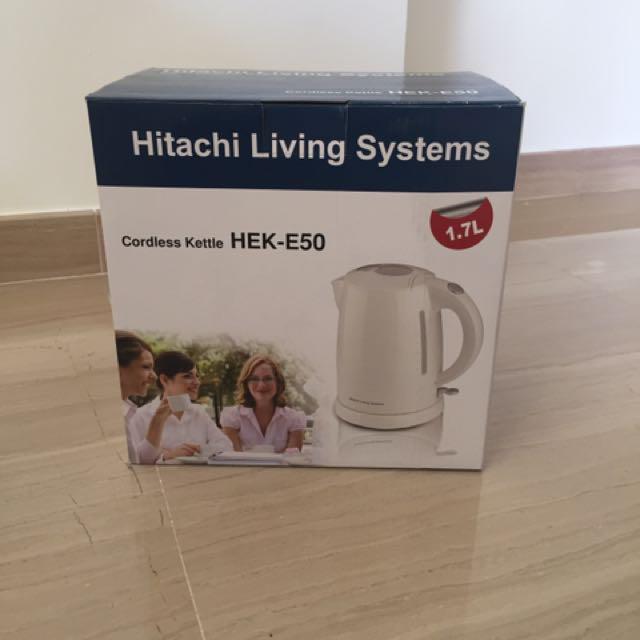 Brand new Hitachi electric kettle HEK-E50, TV & Home Appliances ...