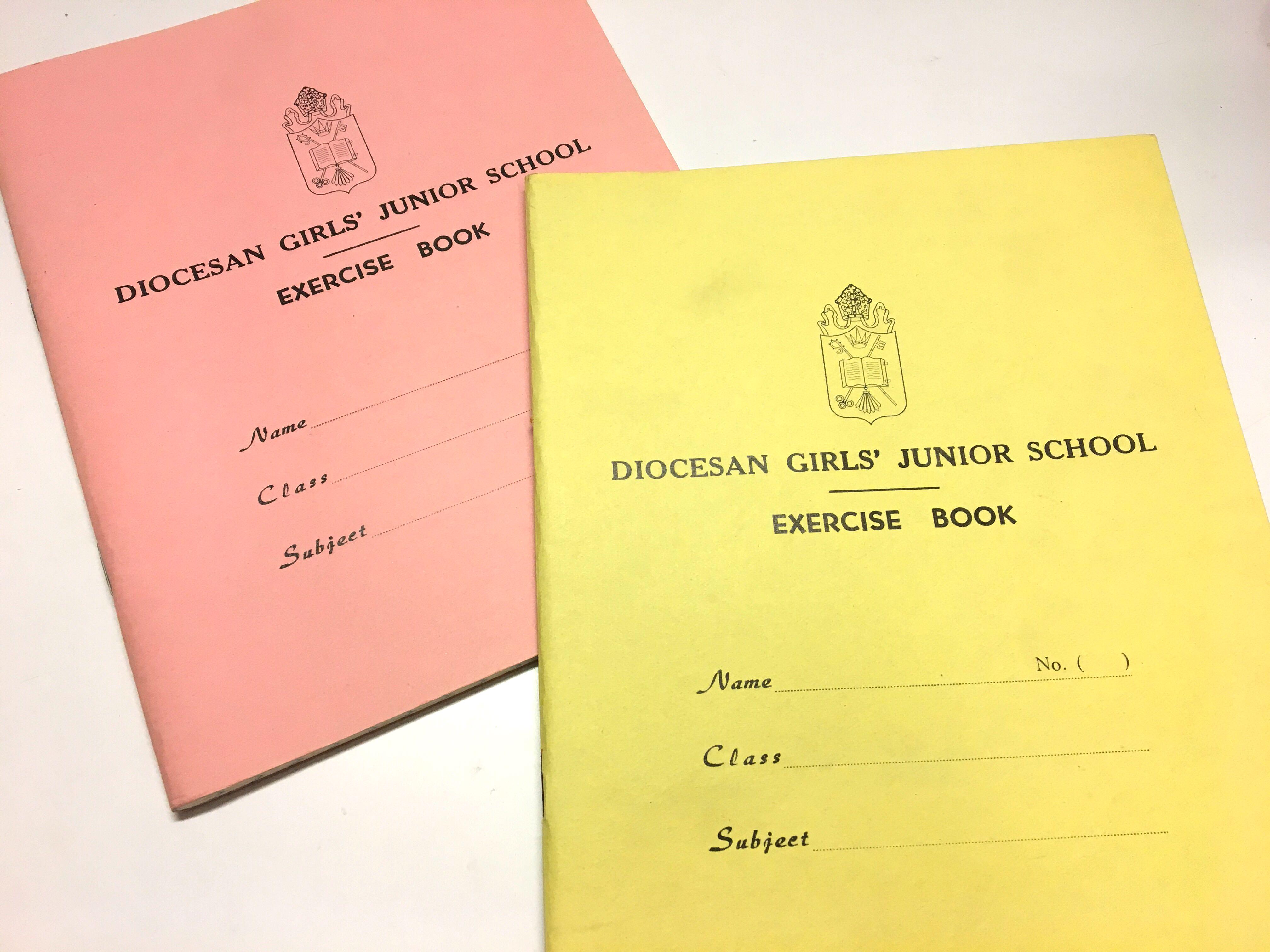 DGJS exercise book notebook 拔萃女小學 練習簿 練字簿 橫間簿 格仔簿 記事簿 記事本 筆記本 筆記簿, 興趣及 ...