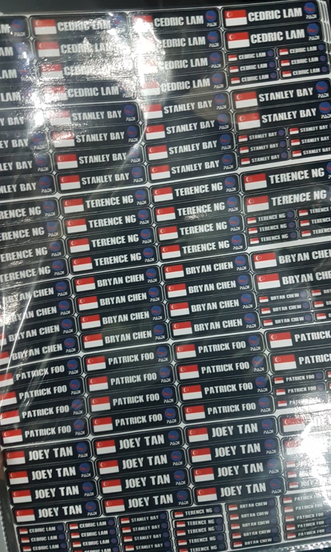 Dive label stickers name labels waterproof weather resistant, Hobbies ...