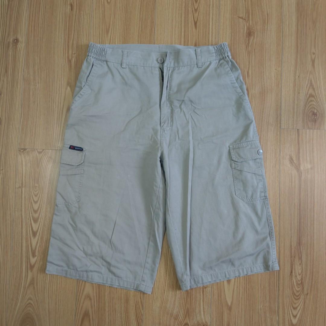 DRAFT.OX 淺灰休閒短褲 32腰, 他的時尚, 褲子, 卡其褲在旋轉拍賣