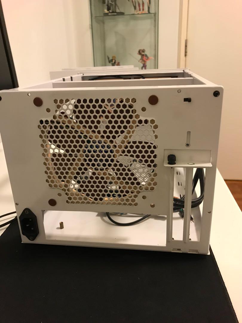 Fractal Design Node 304 white case with noctua fans, Computers & Tech ...