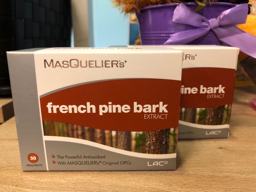 GNC French Pine Bark extract, Health & Nutrition, Health Supplements ...