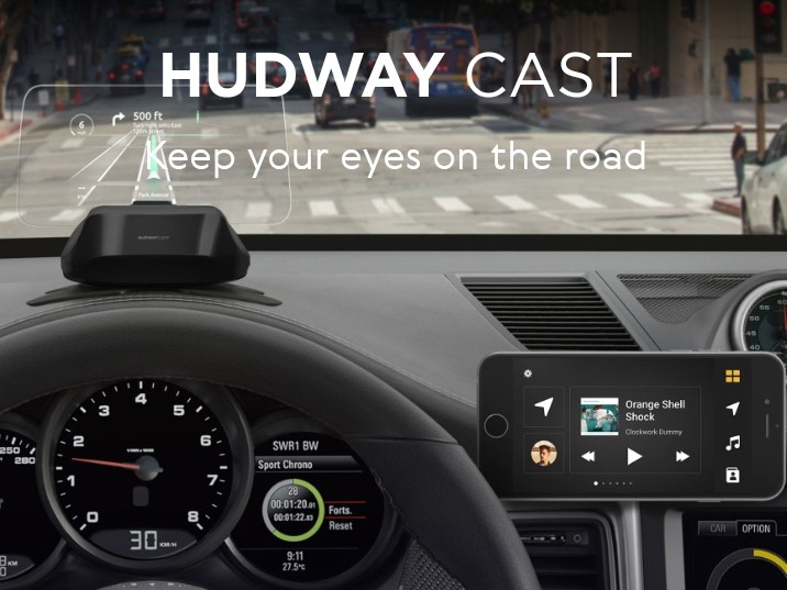 Hudway Cast - head-up display unit (HUD), Car Accessories, Accessories ...
