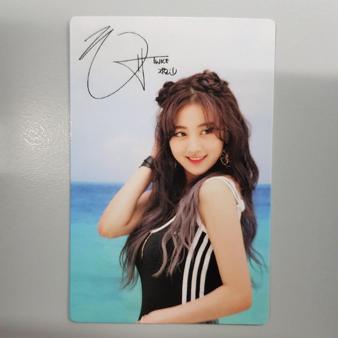 (Instock) Jihyo Twice DTNA Broadcast Card (Official), Hobbies & Toys ...