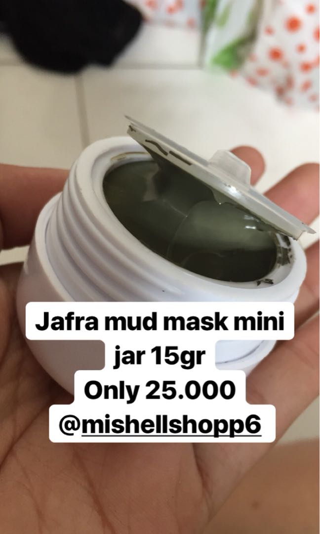JAFRA MUD MASK MINI JAR 15gr, Kesehatan & Kecantikan, Rias Wajah di ...