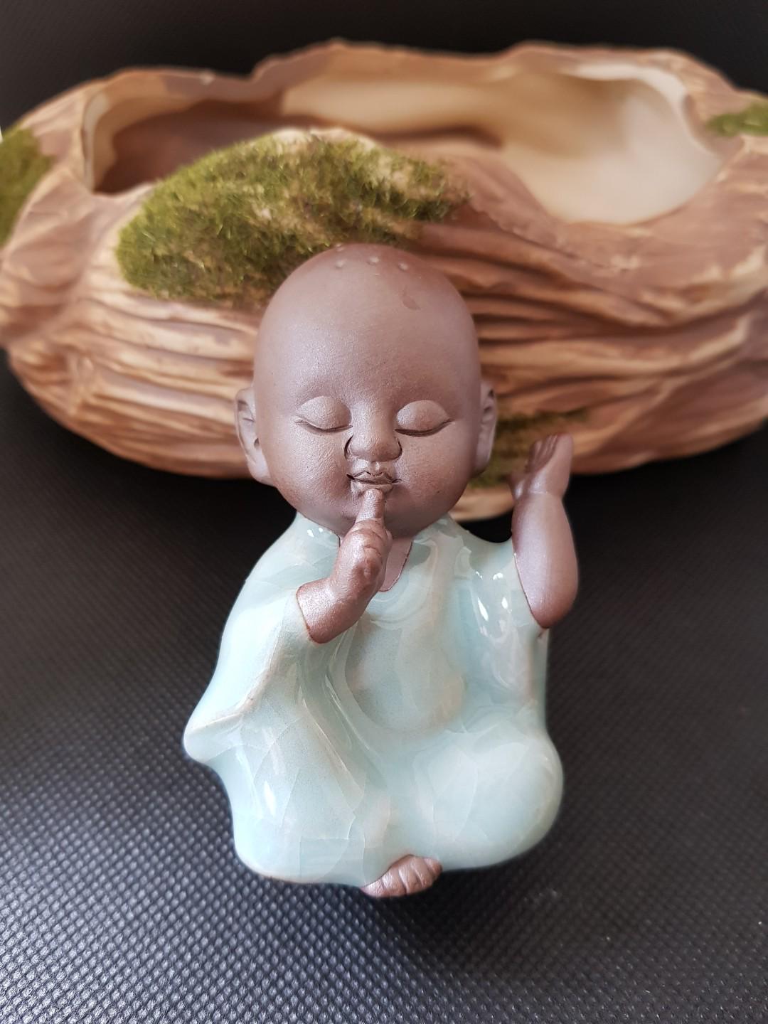 Little Monk Pot, Furniture & Home Living, Gardening, Pots & Planters on ...