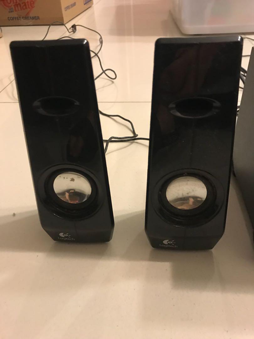 Logitech Z103 computer speaker 2.1, Audio, Soundbars, Speakers ...