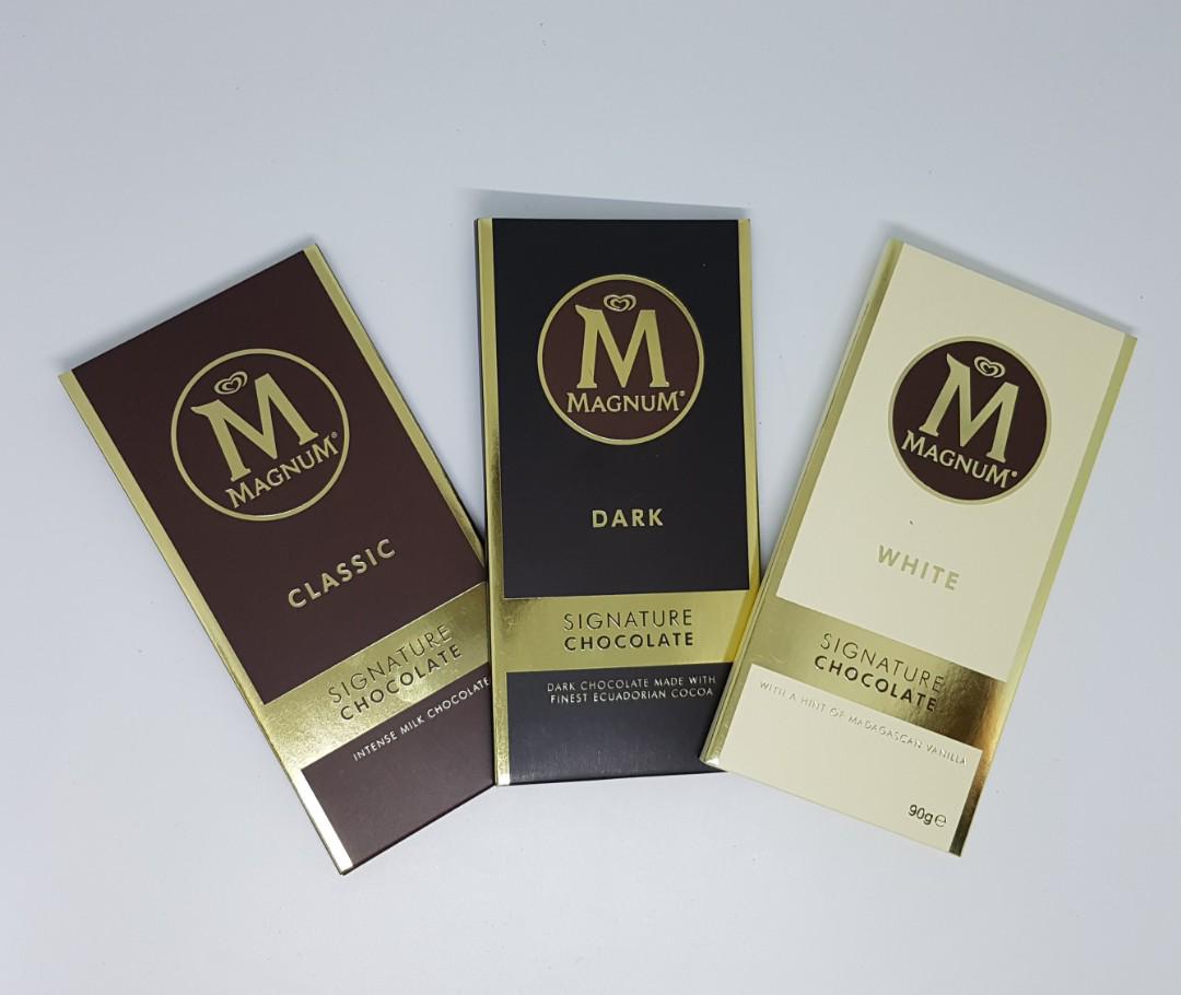 Magnum Signature Chocolate, Food & Drinks, Packaged & Instant Food on ...
