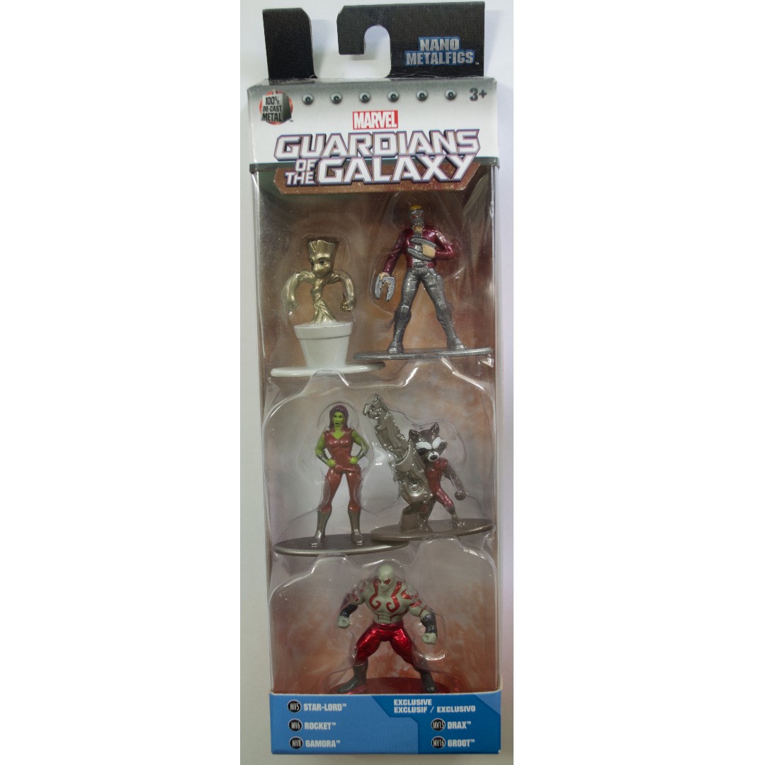 Marvel Miniatures - Guardians of the Galaxy Pack of 5, Hobbies & Toys ...
