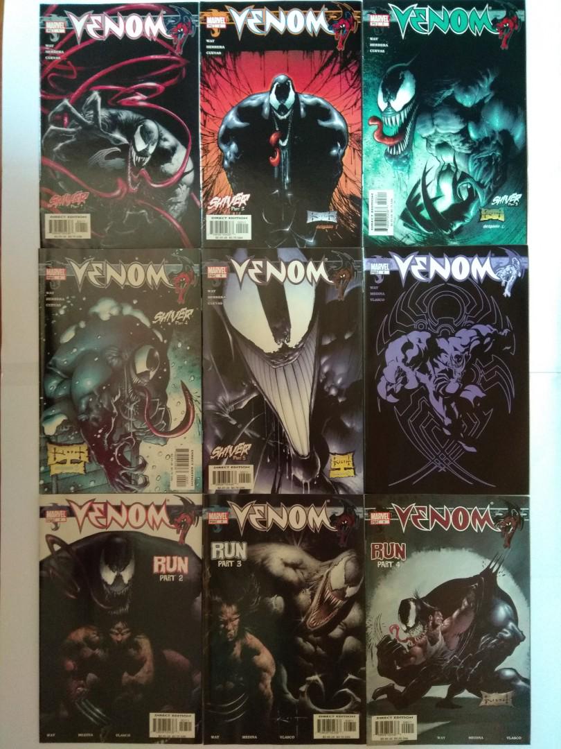 Marvel Venom Vol 1 Rare Collector's Issues 1 To 18 Full Set, Hobbies ...
