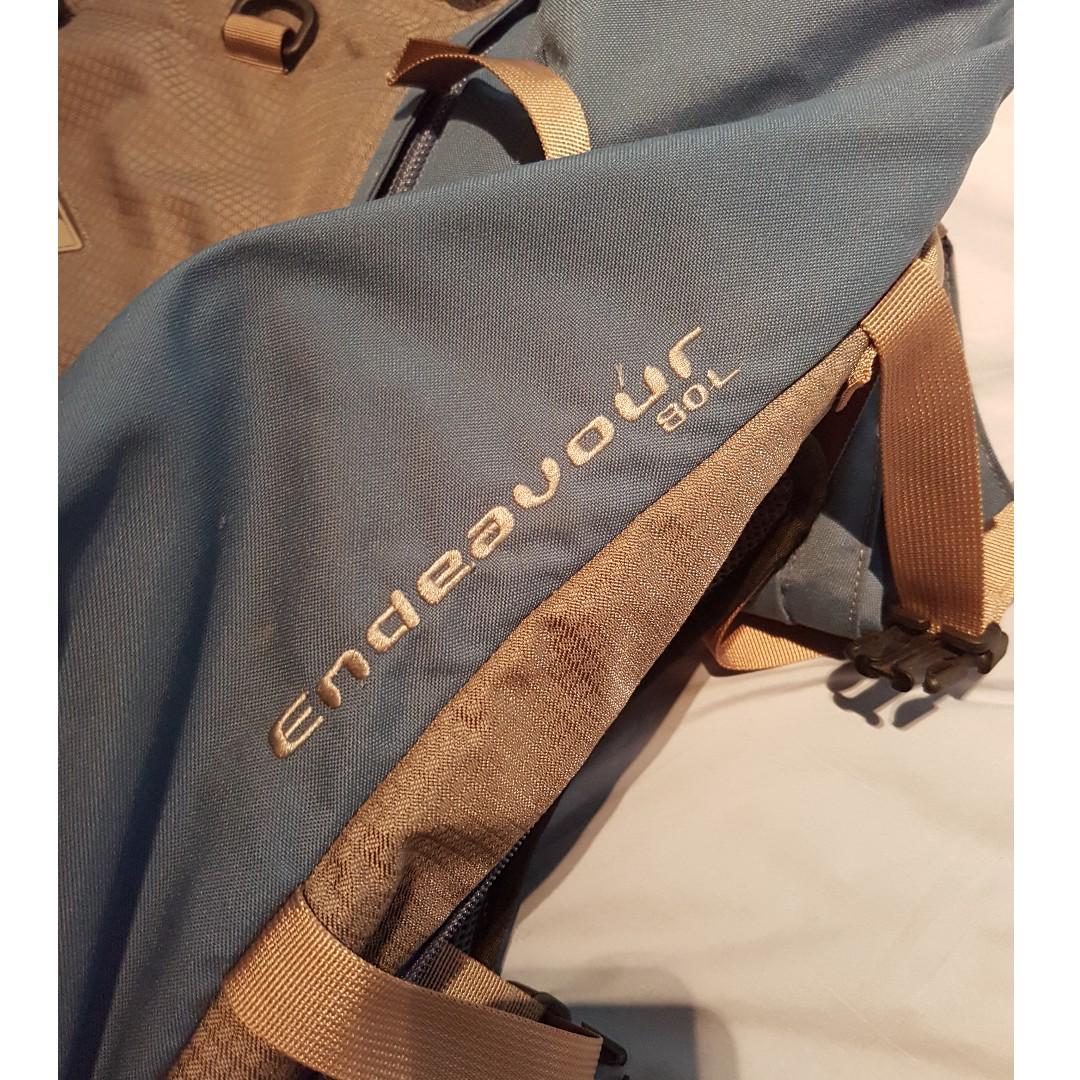 Mountain Designs 80L Hiking Packpack, Women's Fashion, Bags & Wallets ...