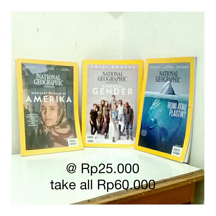 National Geographic Magazine / Majalah NatGeo, Buku & Alat Tulis, Majalah & Lainnya di Carousell