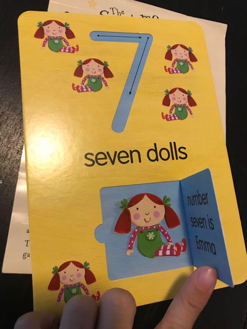Number tracing cardboard, Babies & Kids, Bathing & Changing, Other Baby ...