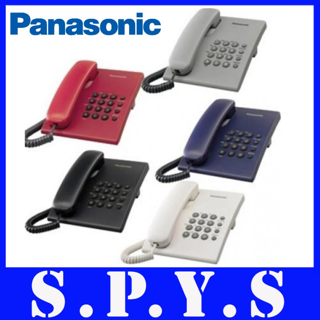 Panasonic KX-TS500 Telephone Corded. Desk Type. Intergrated Telephone System. Available in 5 ...