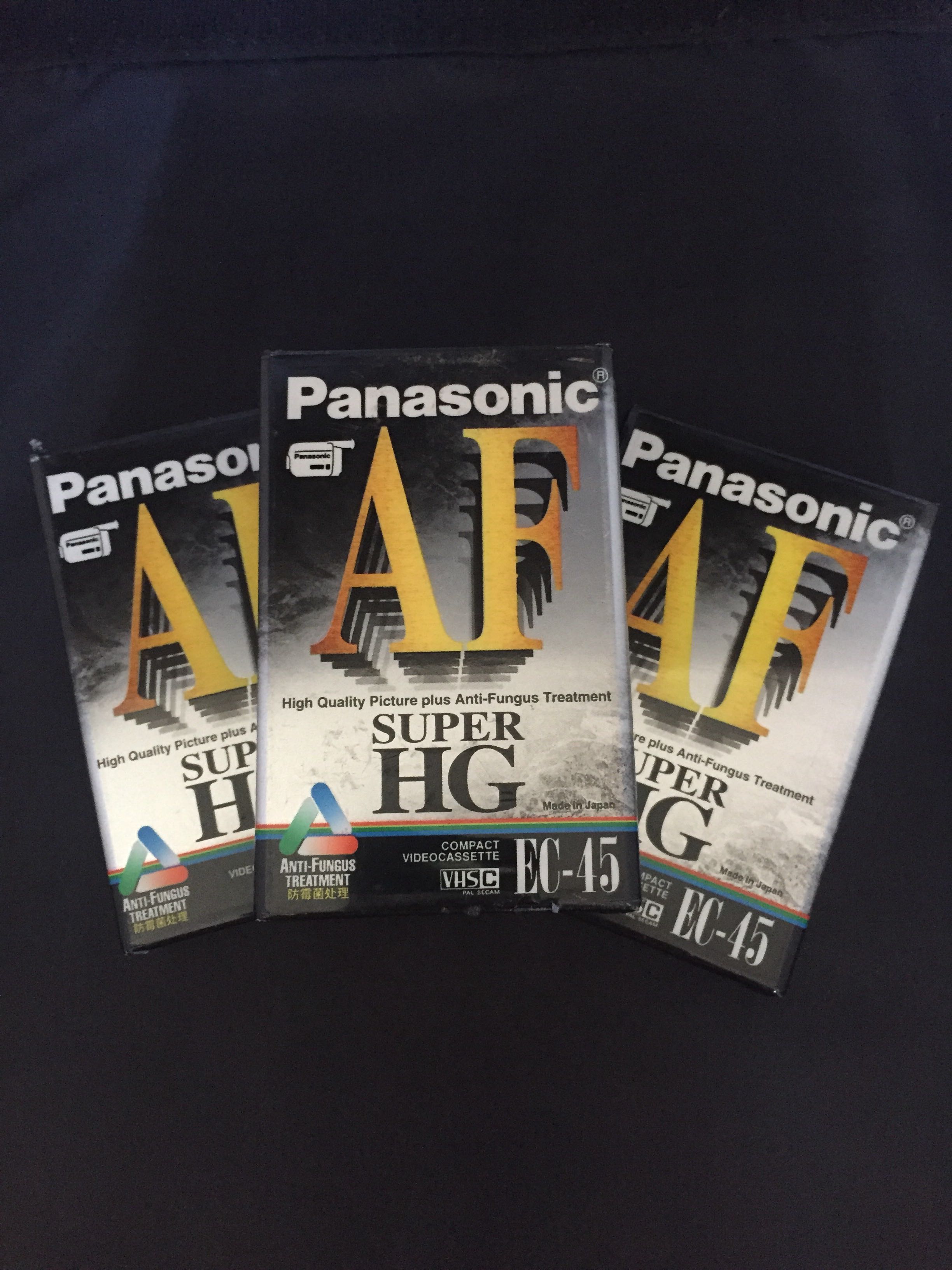 Panasonic VHS(C) Tapes, Photography, Video Cameras on Carousell