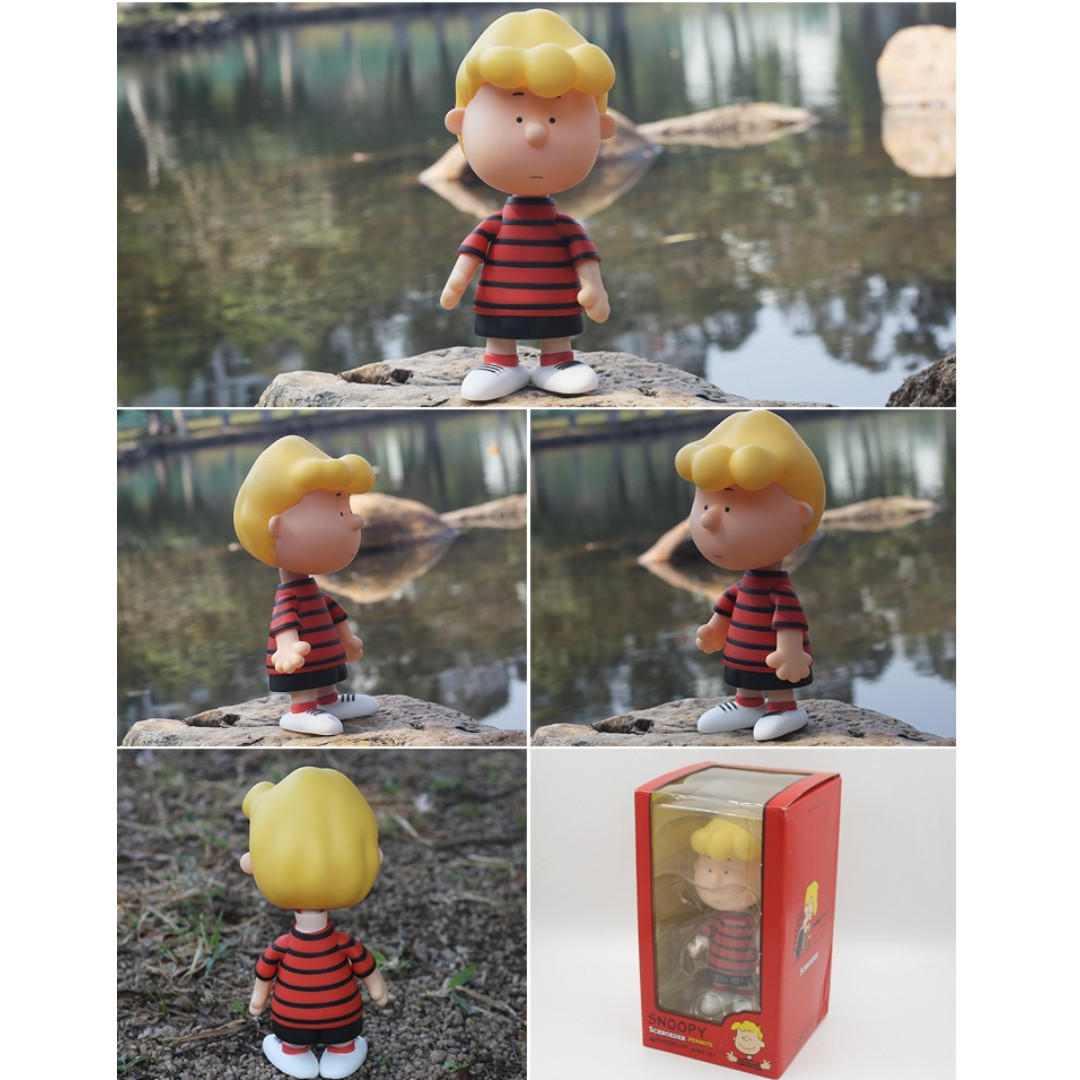 Peanuts Snoopy Joe Porter & Schroeder Toy Figure Gift Collection ...