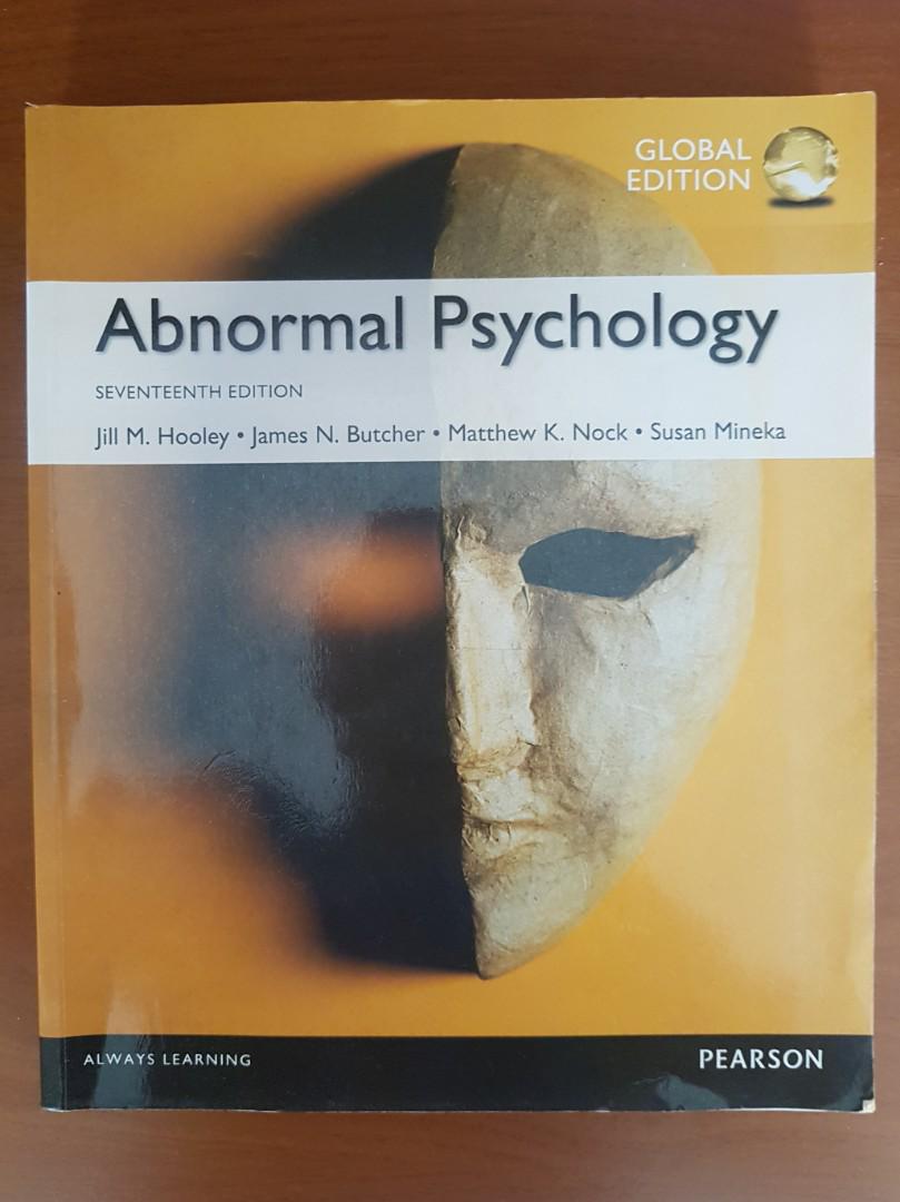 PL3236 Abnormal Psychology Textbook, Hobbies & Toys, Books & Magazines ...